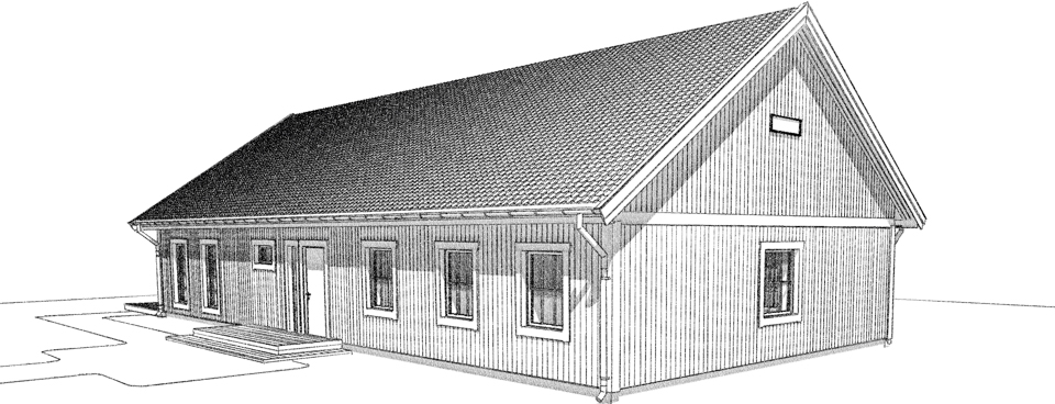 Ladhus Stormyran entre - Villa Varm