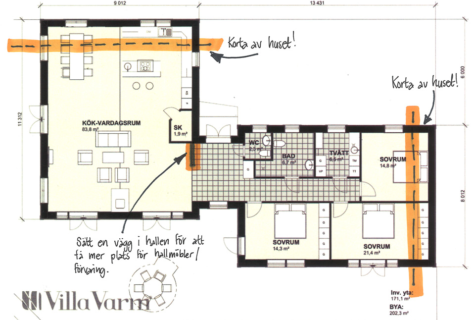 Villa Hestra - Villa Varm